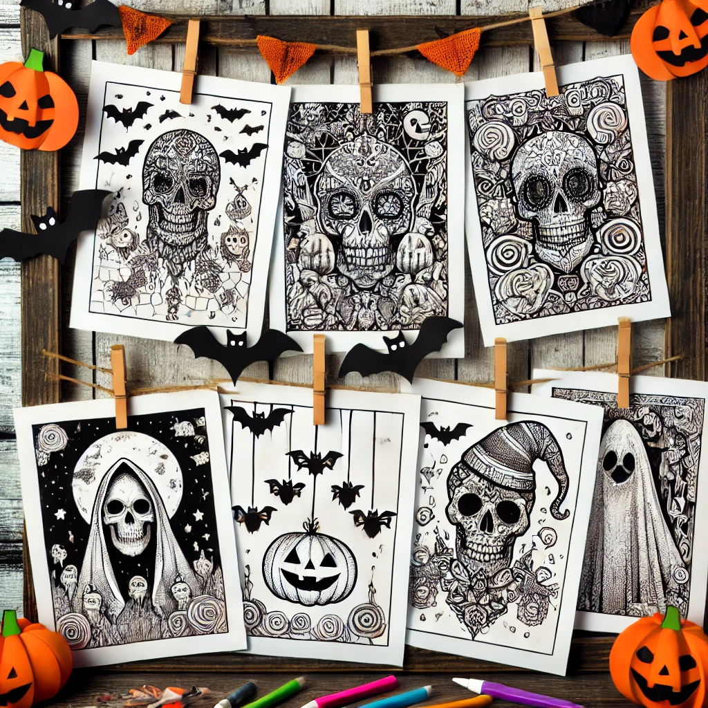 23+ Spooktacular Halloween Coloring Pages: Fun For Kids And Families