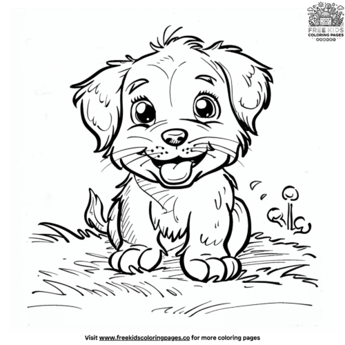 21+ Adorable Puppy Coloring Pages: Fun And Educational For Kids