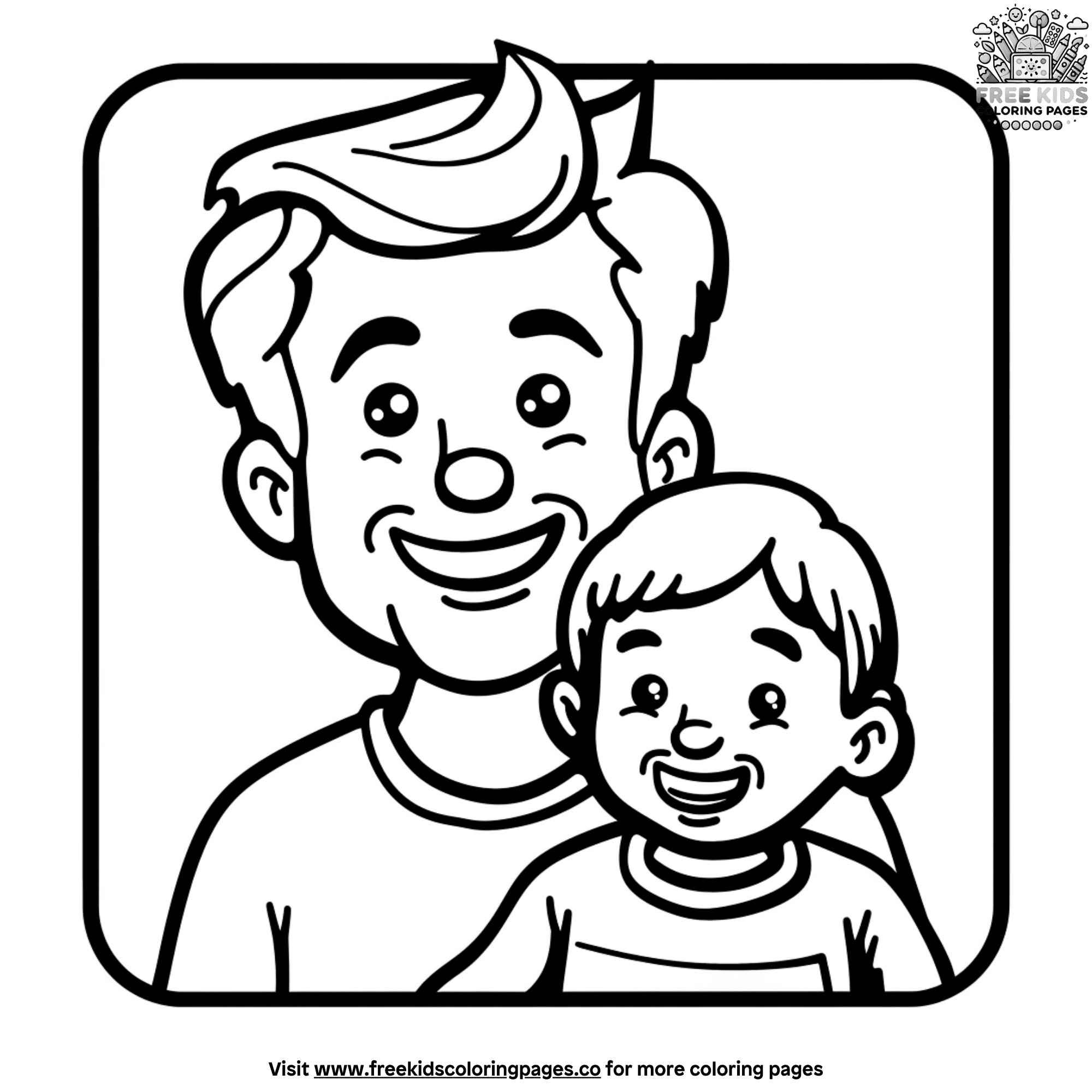 27 Wonderful Father's Day Coloring Pages: Creative Fun For Kids