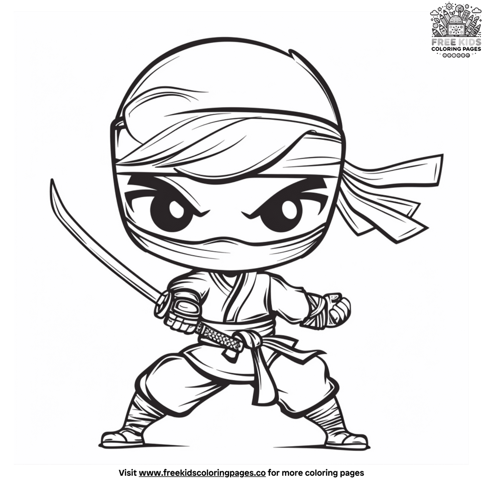 25+ Exciting Ninja Coloring Pages: Fun And Adventure For Kids