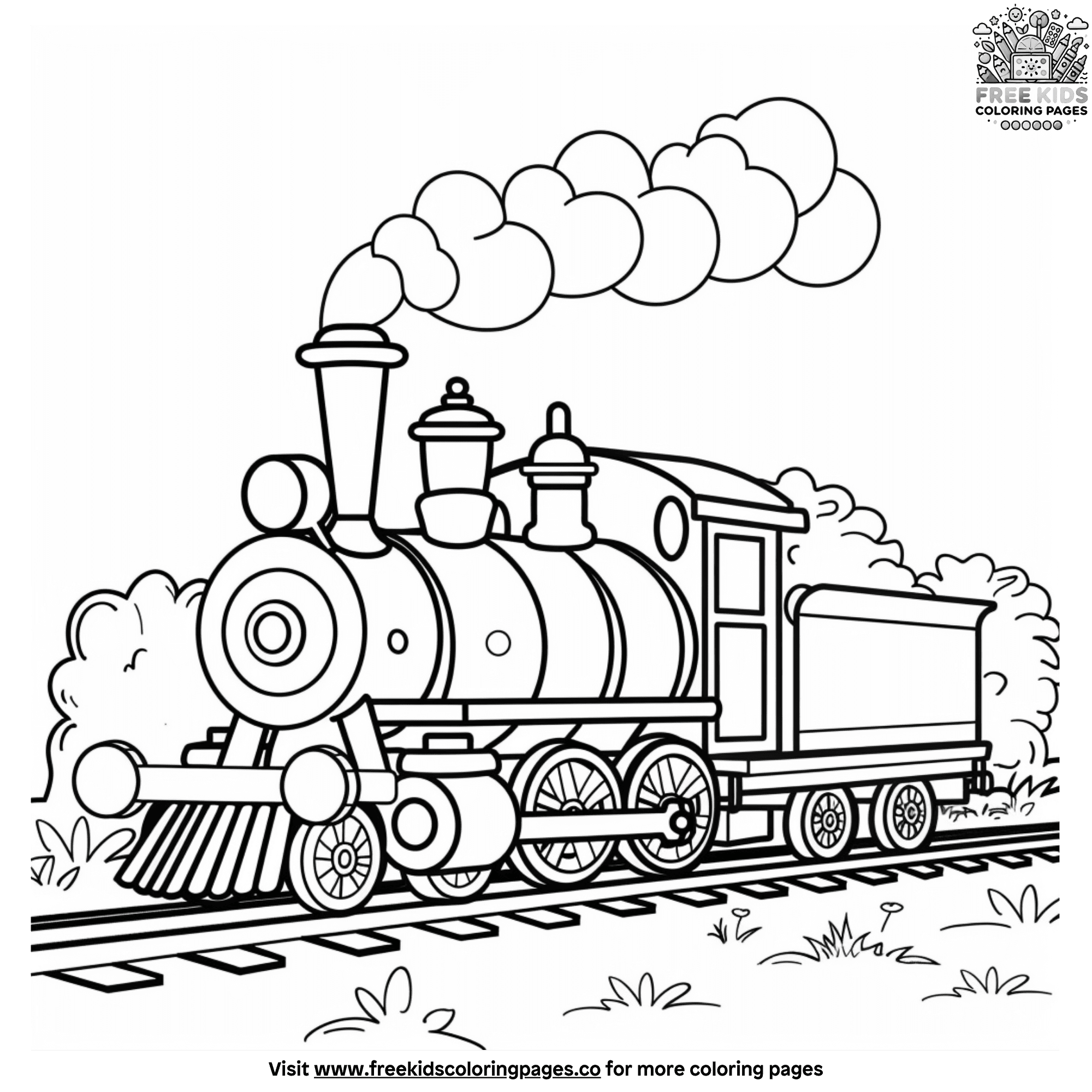 25+ Exciting Train Coloring Pages: Fun And Educational For Kids