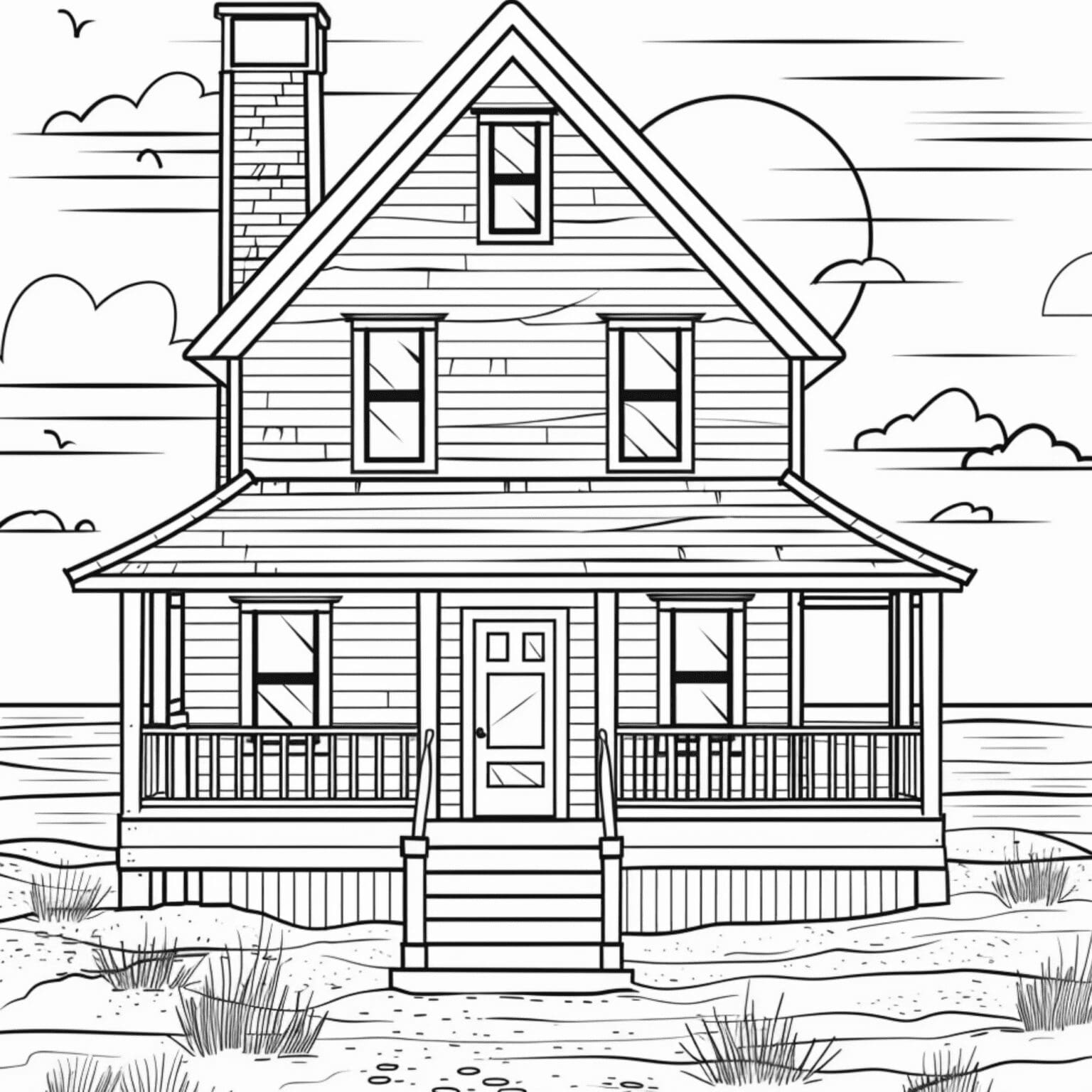25+ Delightful House Coloring Pages: Creative Fun For Kids