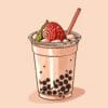 25+ Delicious Boba Coloring Pages