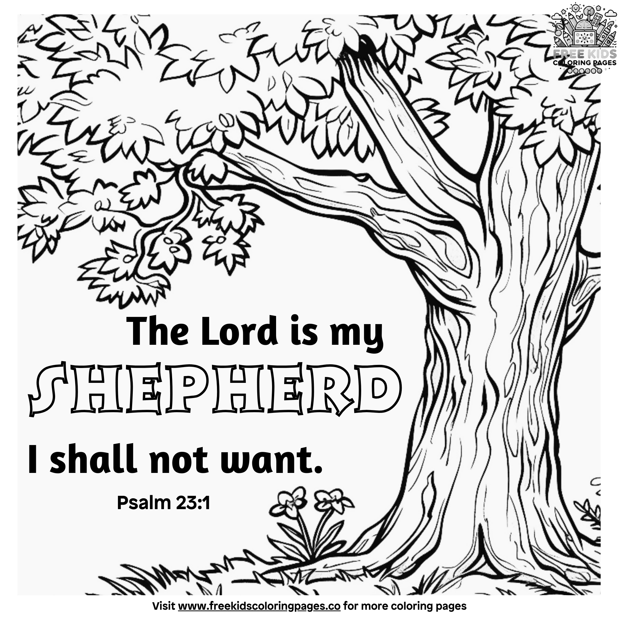 Free Inspiring Bible Scenes Coloring Pages For Kids