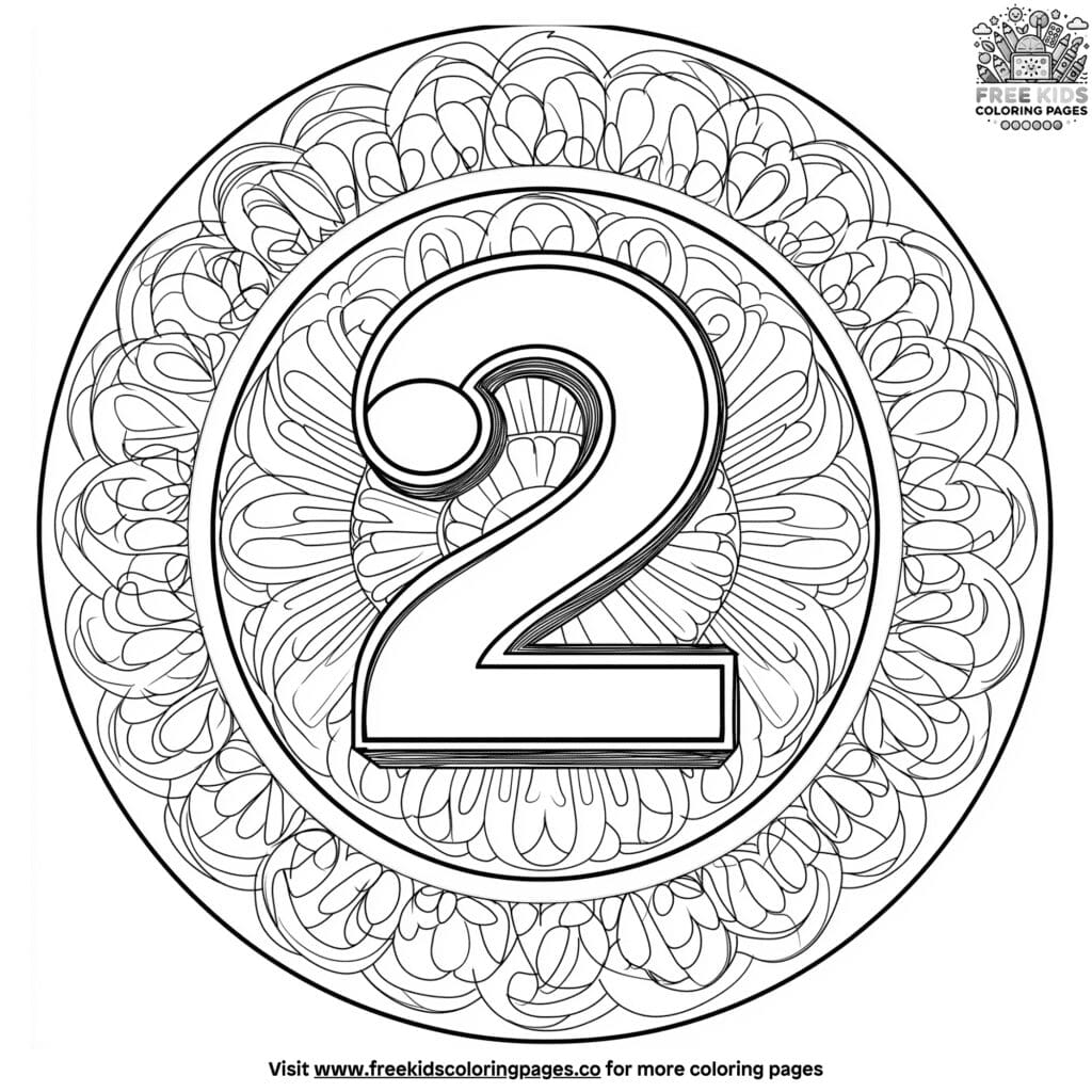 25+ Fun And Engaging Number Coloring Pages: Perfect For Kids