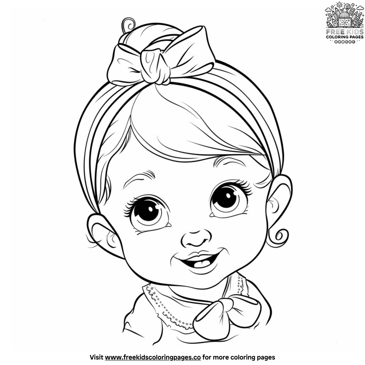 25+ Adorable Baby Coloring Pages: Fun And Educational For Kids