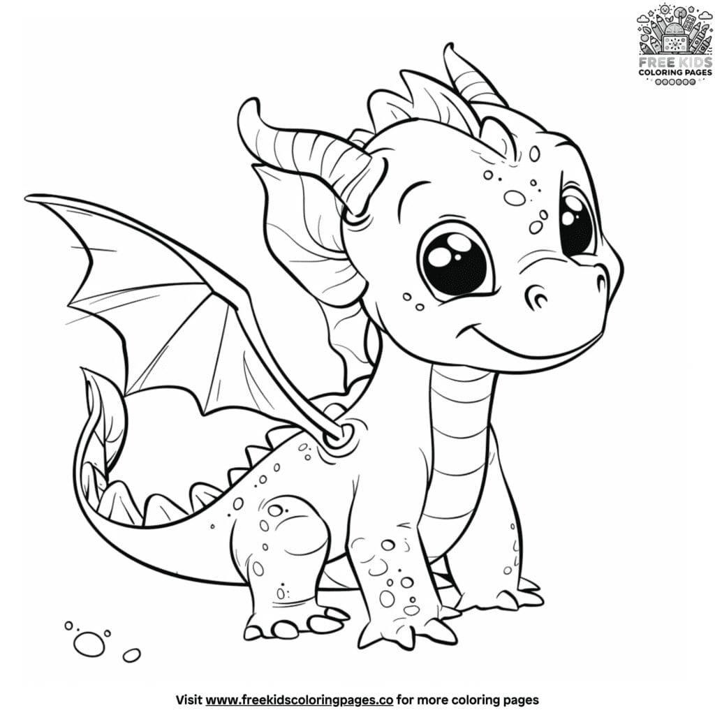 Adorable Baby Monster Coloring Pages