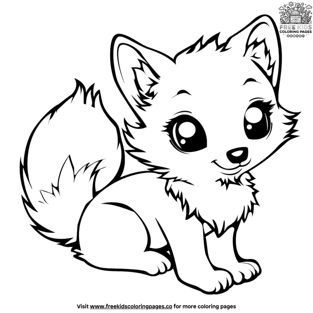 Charming Kawaii Cute Animal Coloring Pages: A Delight For Kids