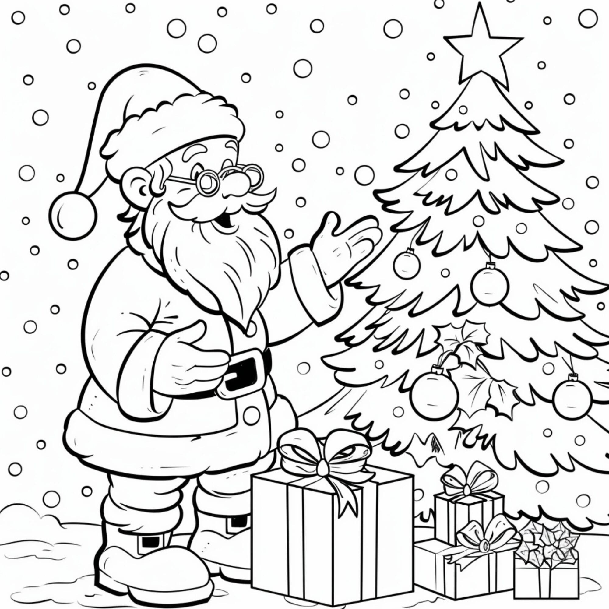 27 Magical Christmas Tree Coloring Pages: A Festive Treat For Kids