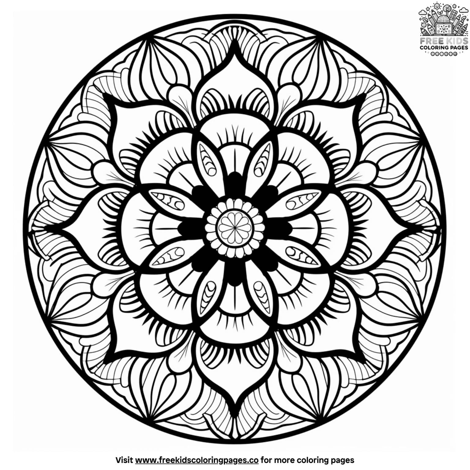Monday Mandala Coloring Pages: Start Your Week With Creativity
