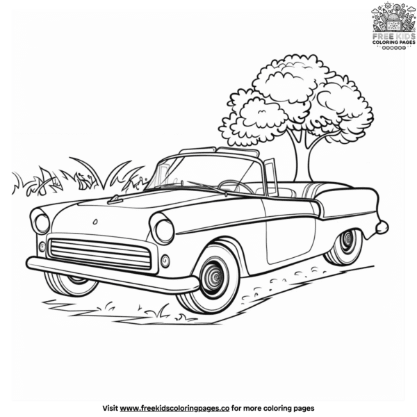 Cool Car Coloring Pages