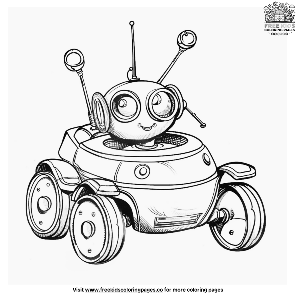 25+ Astonishing Robot Coloring Pages: Fun And Educational For Kids
