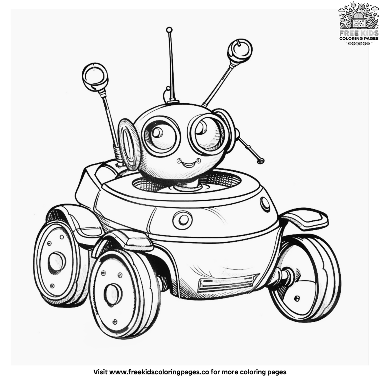 25+ Astonishing Robot Coloring Pages: Fun And Educational For Kids