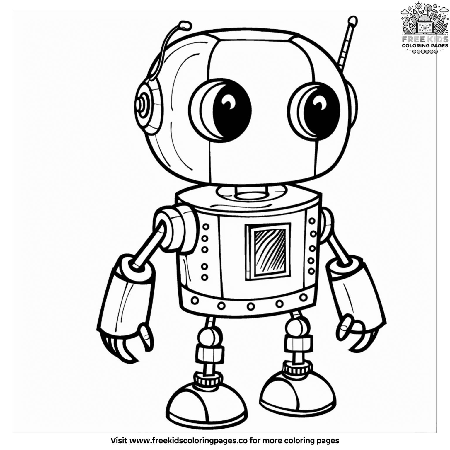 25+ Astonishing Robot Coloring Pages: Fun And Educational For Kids