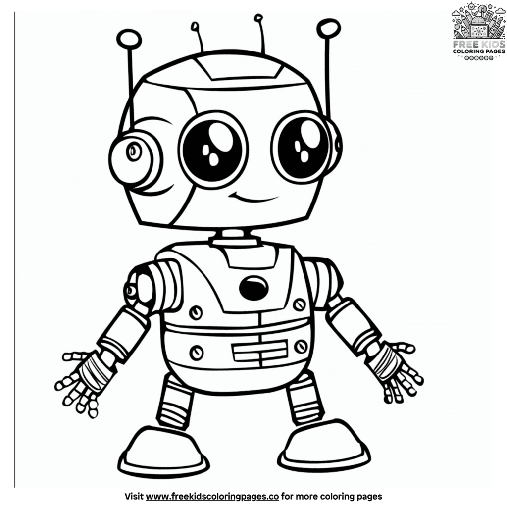 25+ Astonishing Robot Coloring Pages: Fun And Educational For Kids