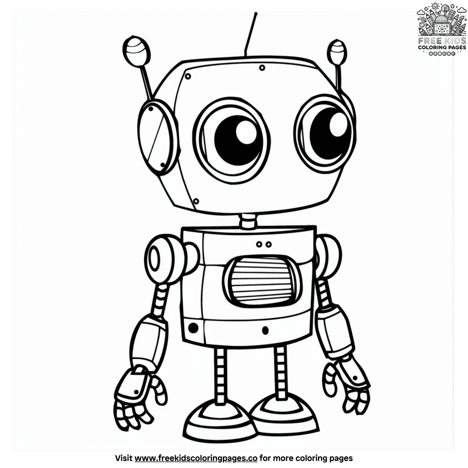 25+ Astonishing Robot Coloring Pages: Fun And Educational For Kids