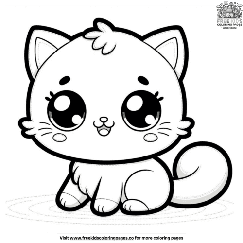 Charming Kawaii Cute Animal Coloring Pages: A Delight For Kids