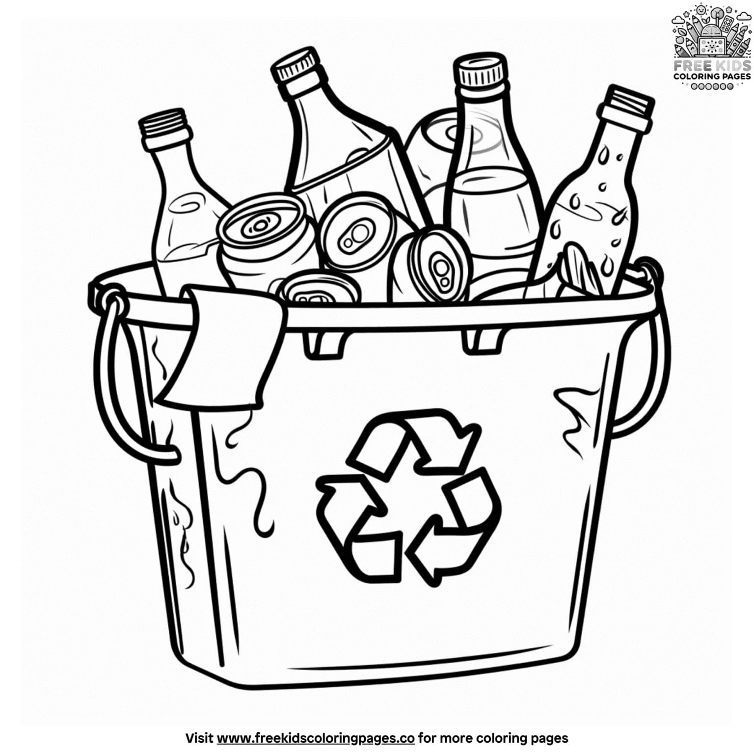 Water Conservation Coloring Pages