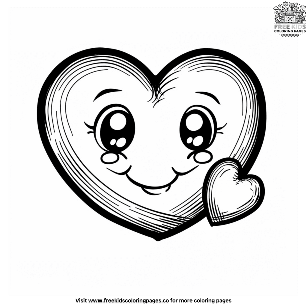 Anatomical Heart Coloring Pages For Kids - Free Printable Sheets