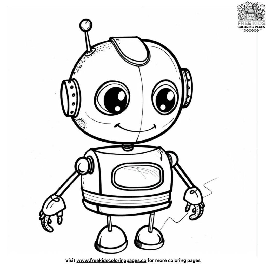 25+ Astonishing Robot Coloring Pages: Fun And Educational For Kids