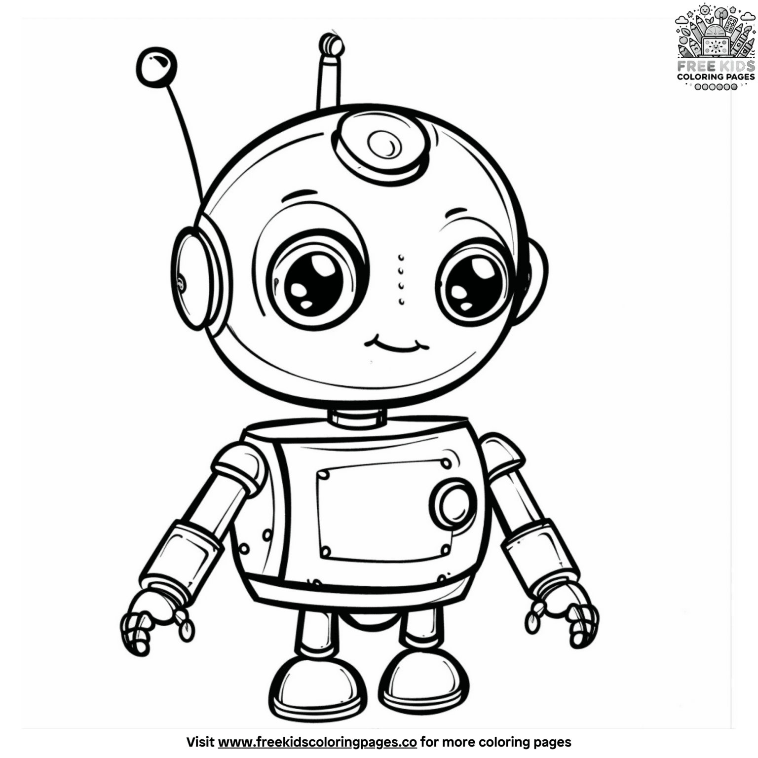 25+ Astonishing Robot Coloring Pages: Fun And Educational For Kids