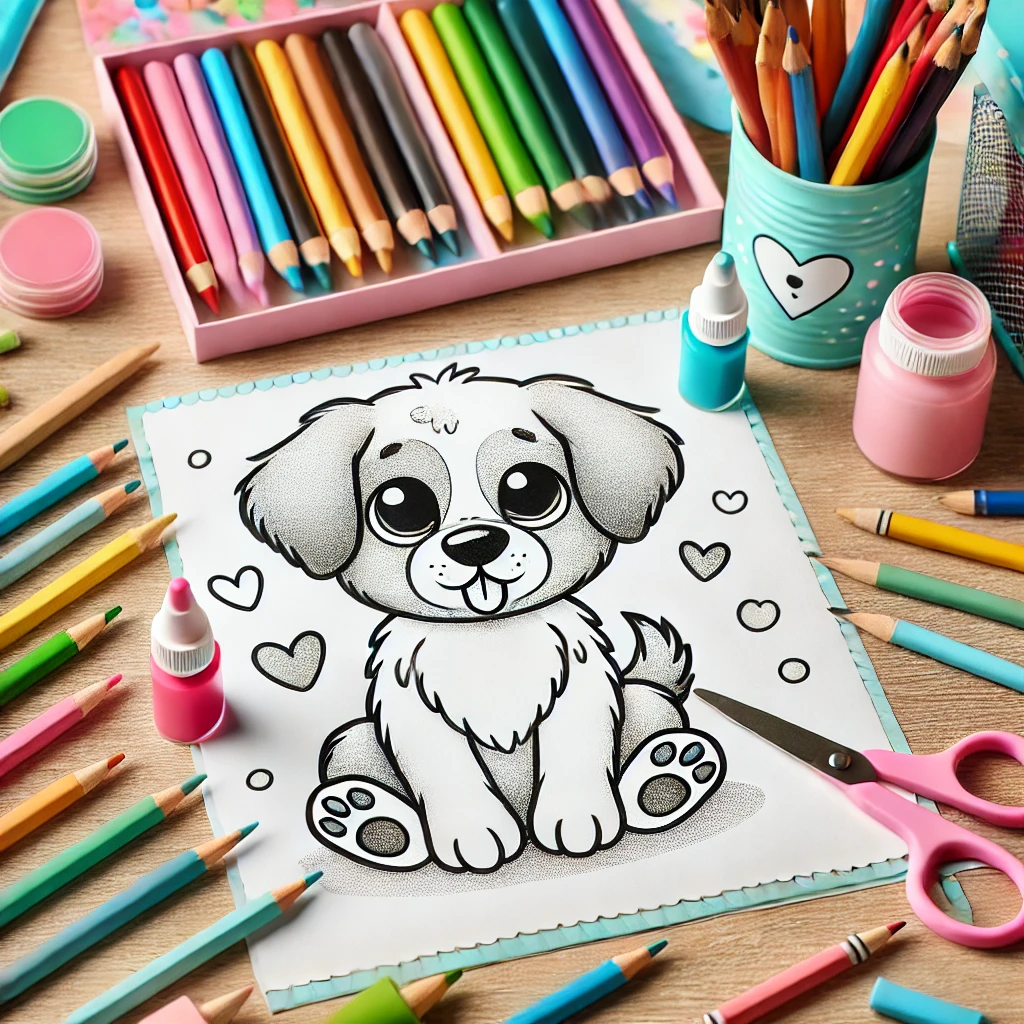 21+ Adorable Puppy Coloring Pages: Fun And Educational For Kids