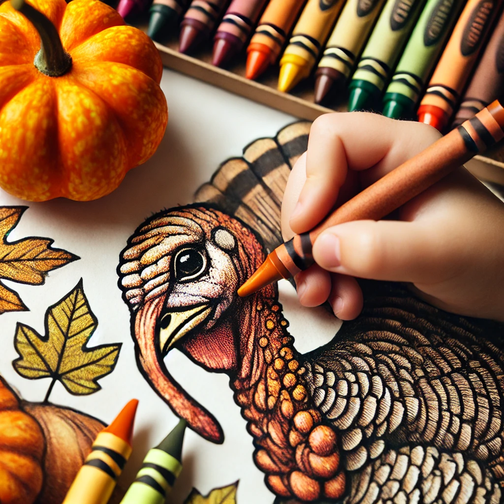 21+ Delightful Turkey Coloring Pages