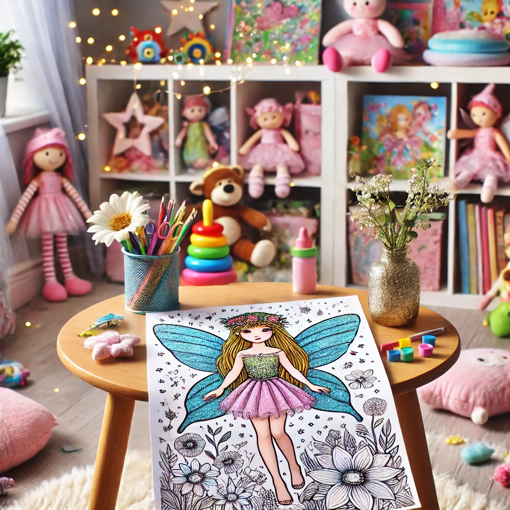 21+ Enchanting Fairy Coloring Pages: Magical Fun For Kids