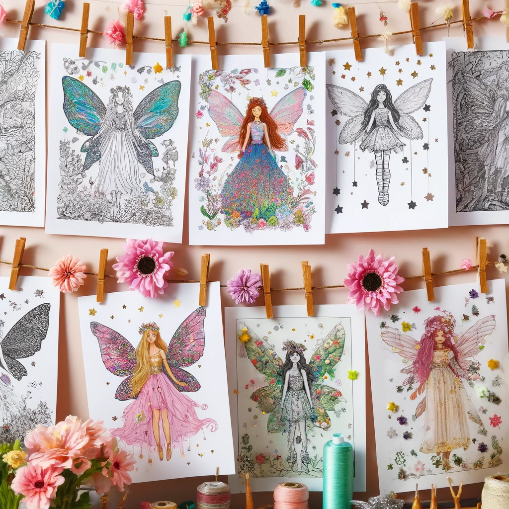 21+ Enchanting Fairy Coloring Pages: Magical Fun For Kids