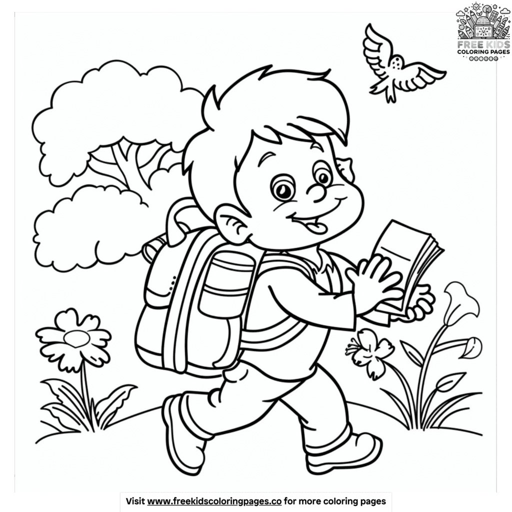 Fun School Supplies Coloring Pages For Kids Fun School Supplies Coloring Pages For Kids