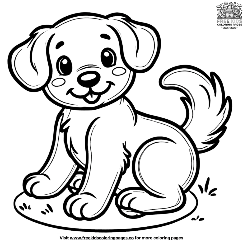 21+ Adorable Puppy Coloring Pages: Fun And Educational For Kids