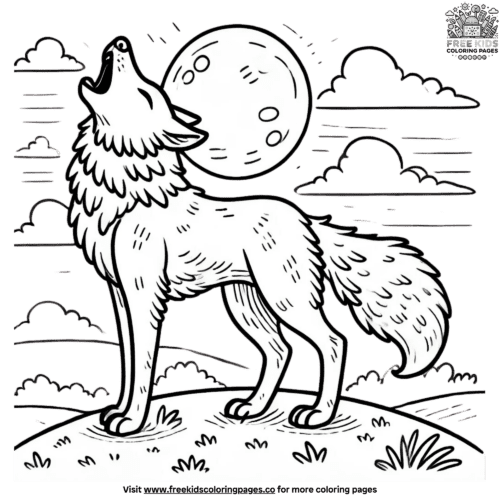 21+ Awesome Wolf Coloring Pages: A Howling Good Time For Kids