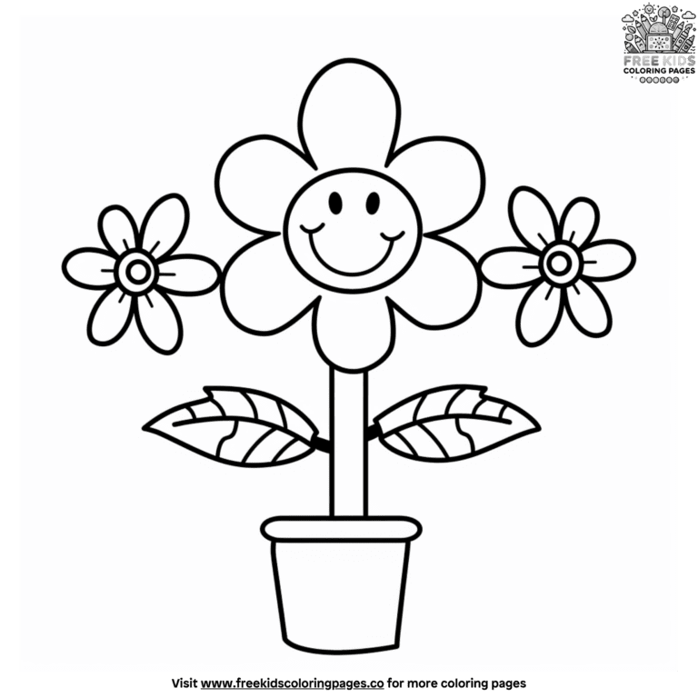 25+ Enchanting Plant Coloring Pages For Fun Learning
