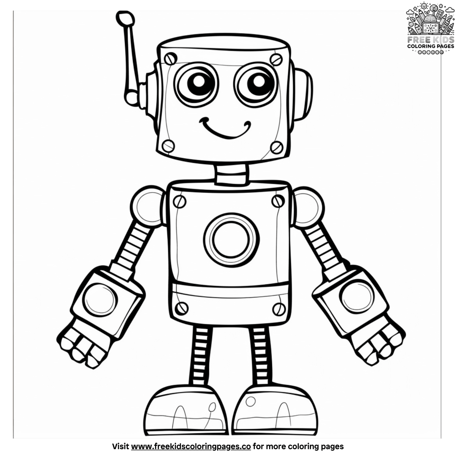 25+ Astonishing Robot Coloring Pages: Fun And Educational For Kids