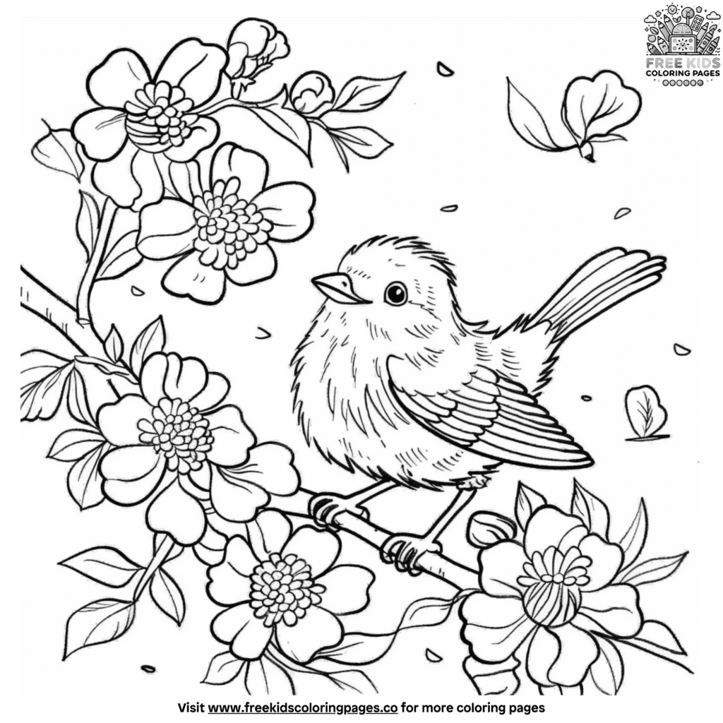 Effortless Easy Bird Coloring Pages Fun And Simple For Kids