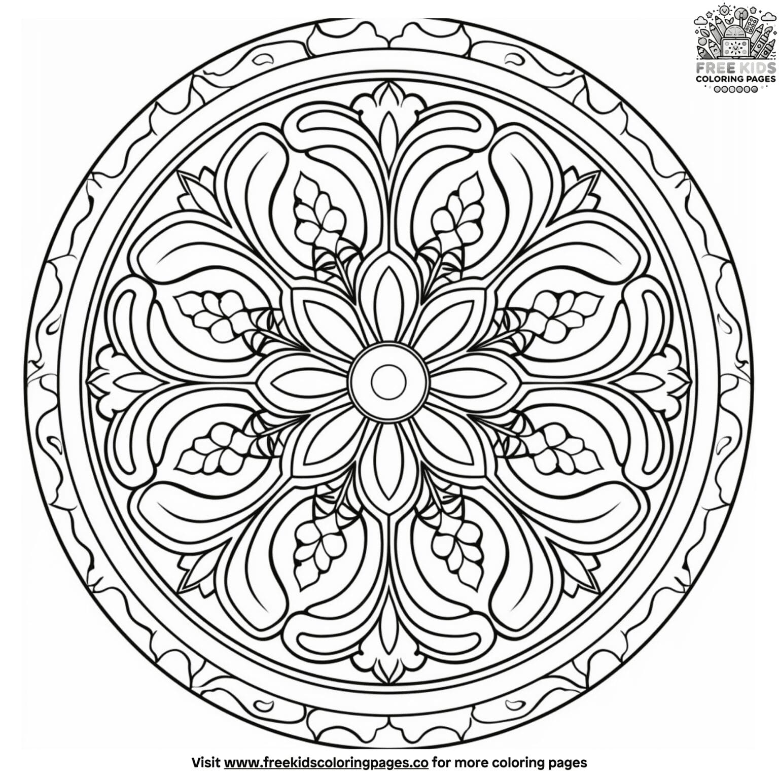 Monday Mandala Coloring Pages: Start Your Week With Creativity
