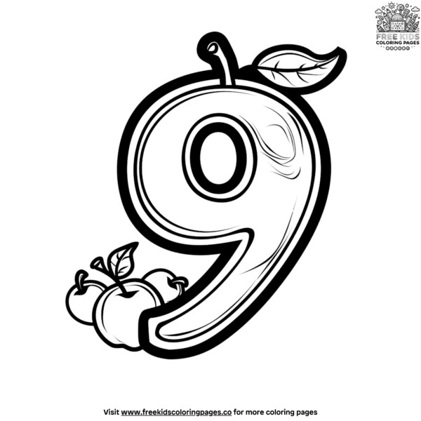 25+ Fun And Engaging Number Coloring Pages: Perfect For Kids