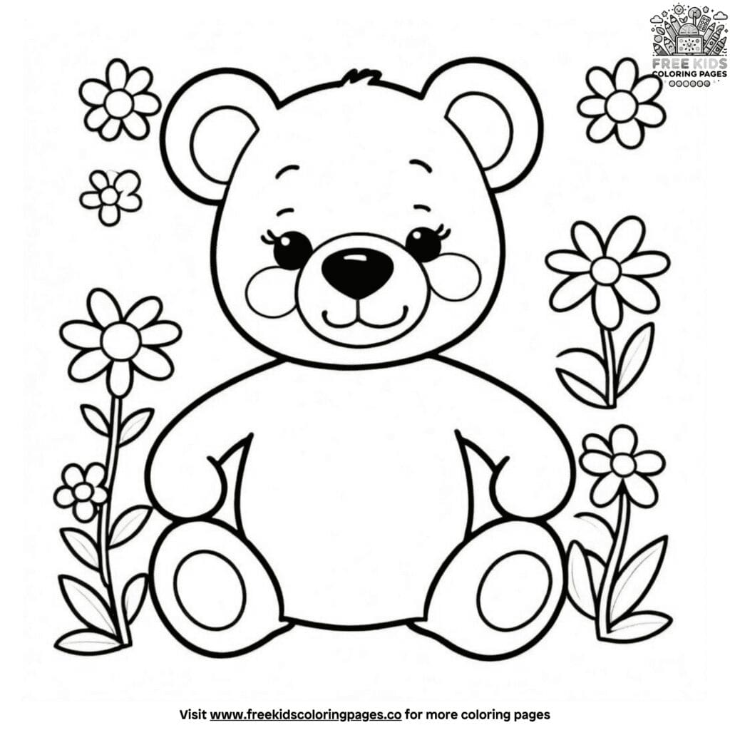 Exciting Preschool Bear Coloring Pages: Learning Made Fun