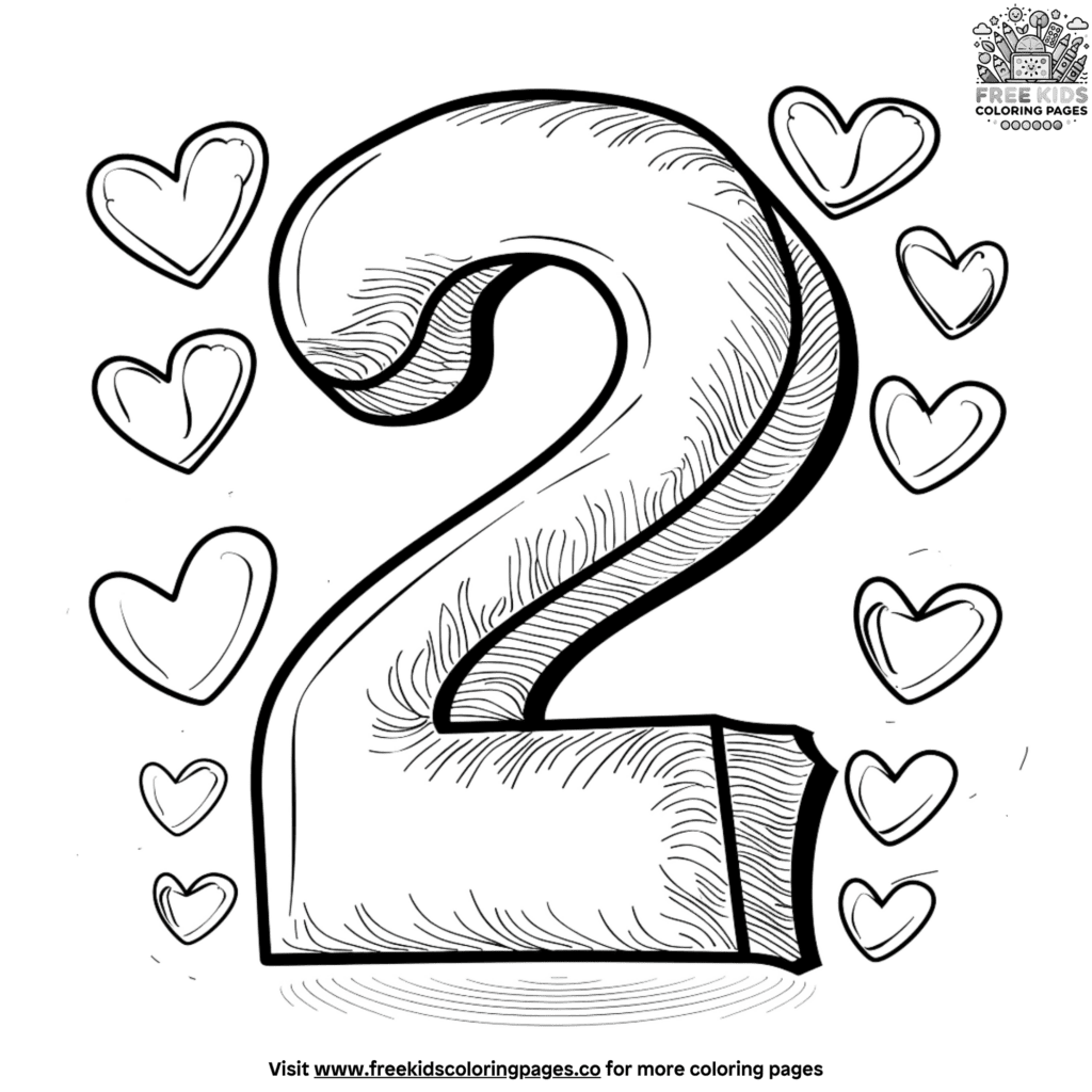 25+ Fun And Engaging Number Coloring Pages: Perfect For Kids