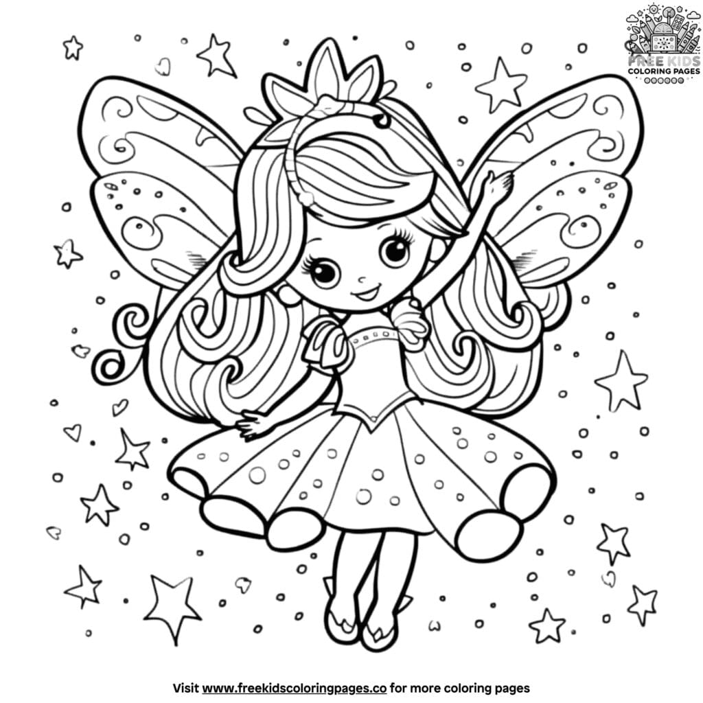 Royal Princess Ball Coloring Pages