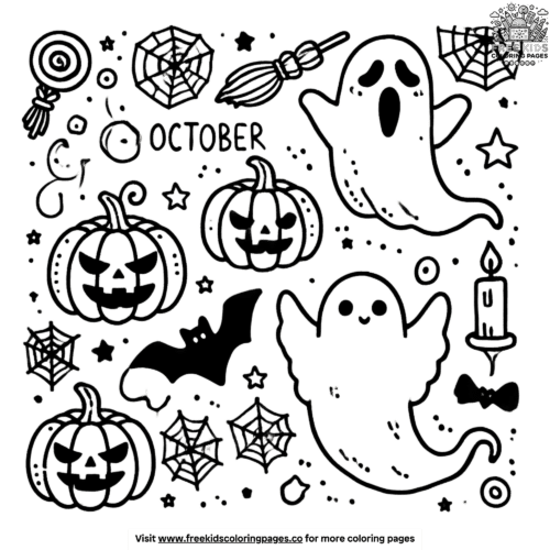 23+ Spooktacular Halloween Coloring Pages: Fun For Kids And Families