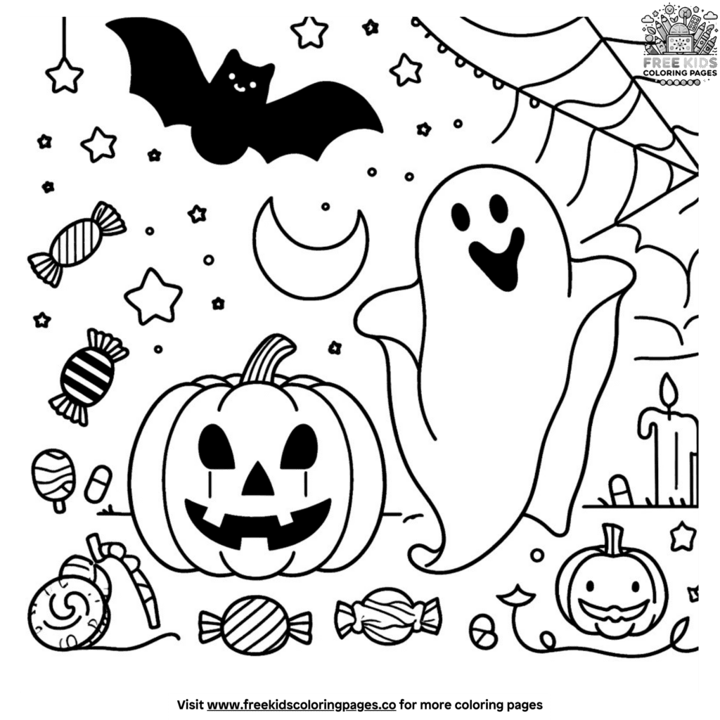 23+ Spooktacular Halloween Coloring Pages: Fun For Kids And Families
