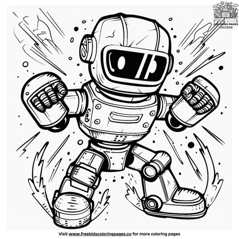 25+ Astonishing Robot Coloring Pages: Fun And Educational For Kids