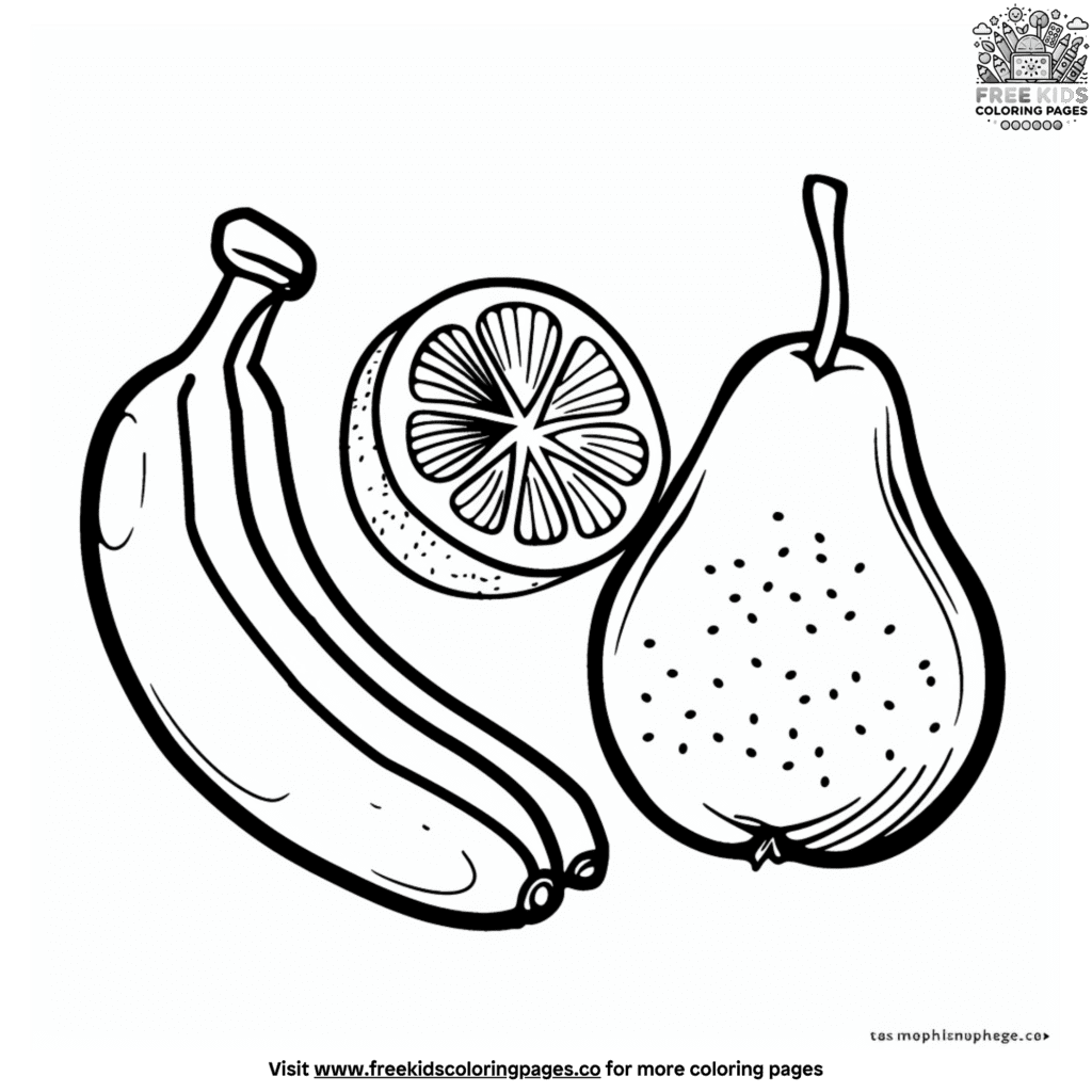 29+ Delightful Fruit Coloring Pages: Fun And Educational For Kids
