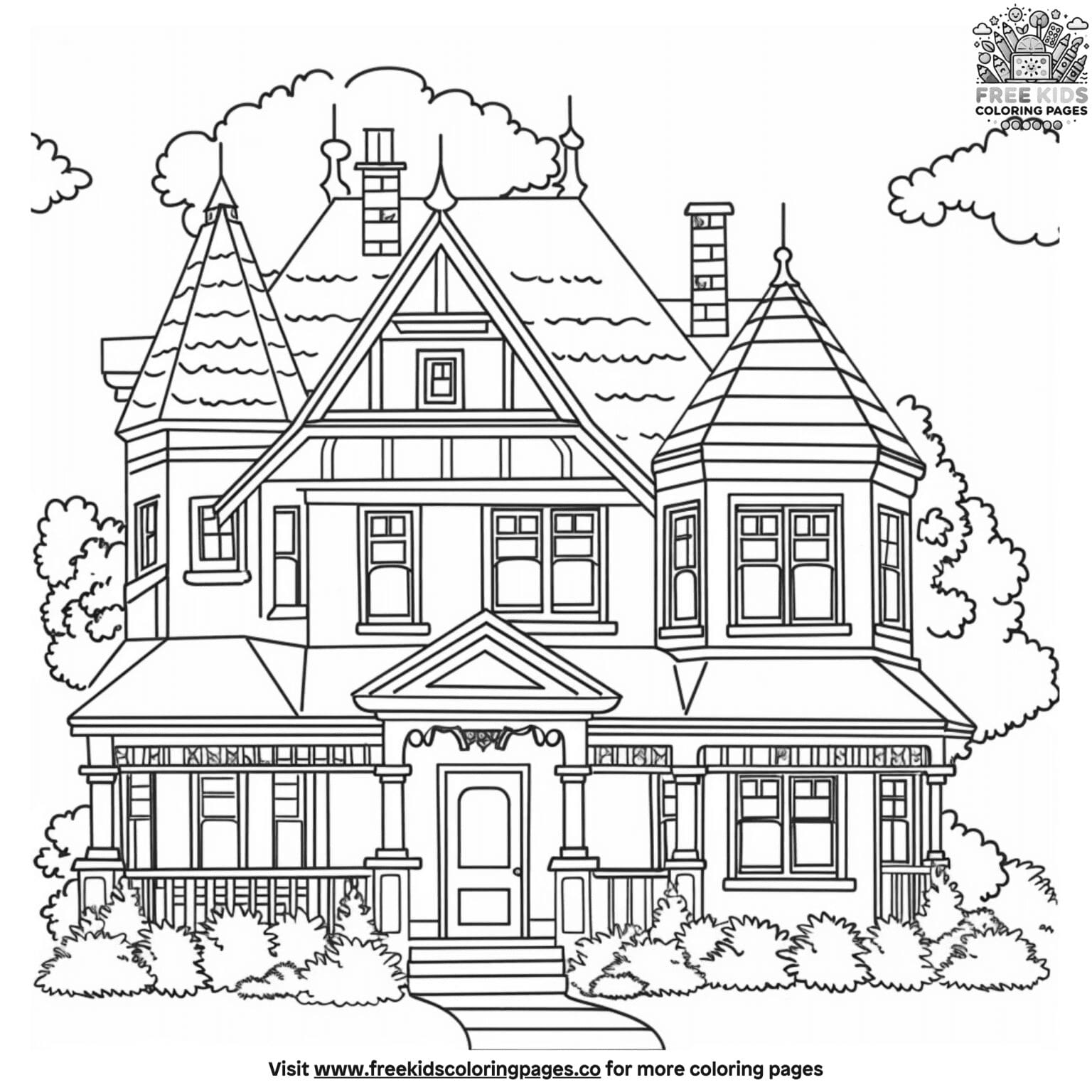 25+ Delightful House Coloring Pages: Creative Fun For Kids