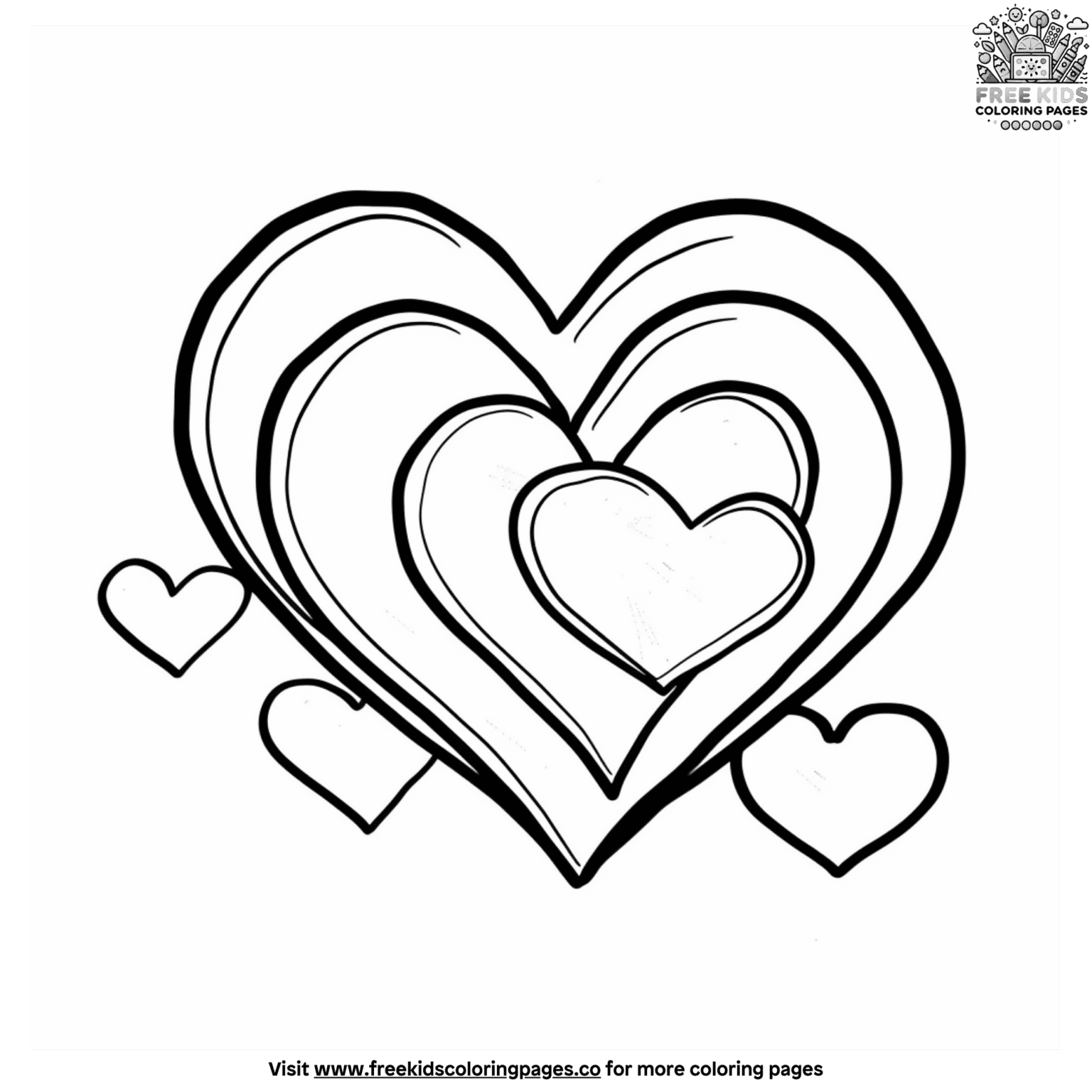 Anatomical Heart Coloring Pages For Kids - Free Printable Sheets