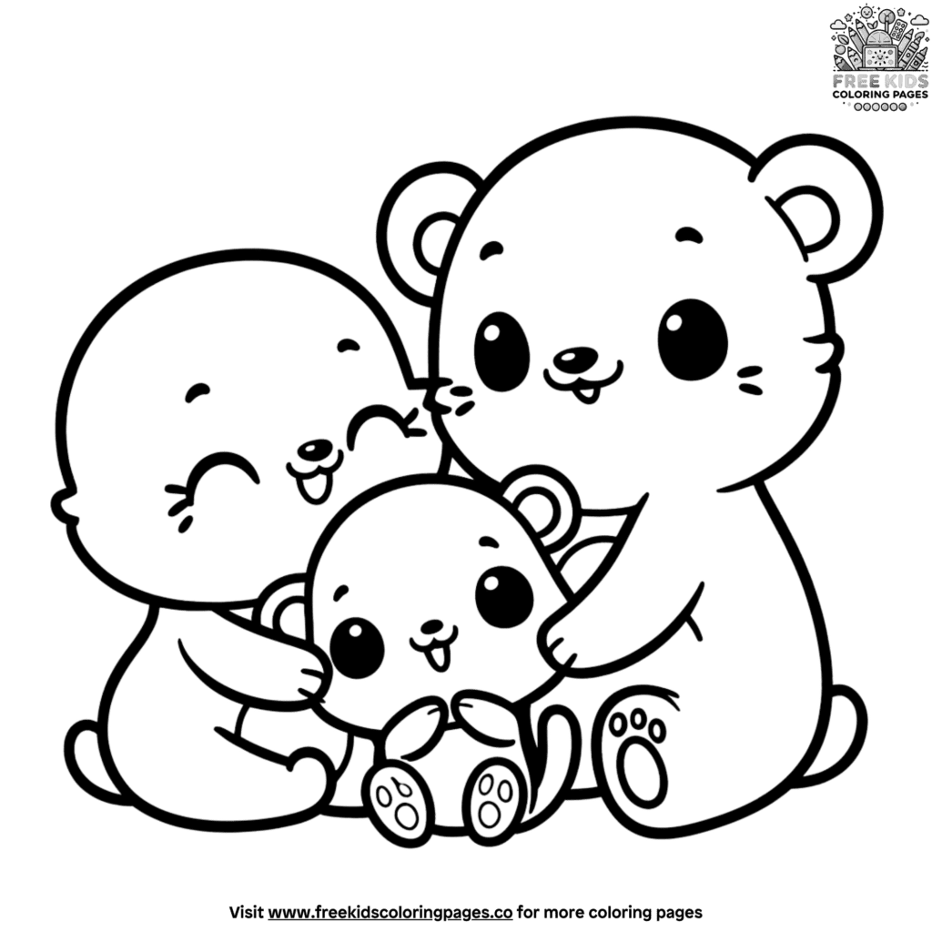 25+ Delightful Cute Animal Coloring Pages For Kids : Boost Creativity!