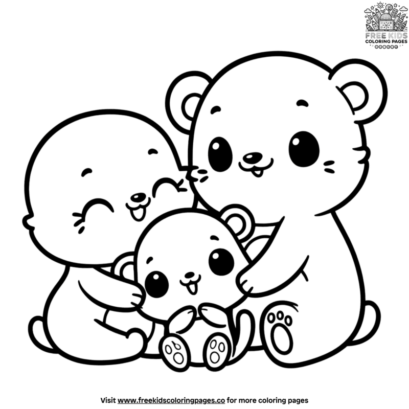 25+ Delightful Cute Animal Coloring Pages For Kids : Boost Creativity!