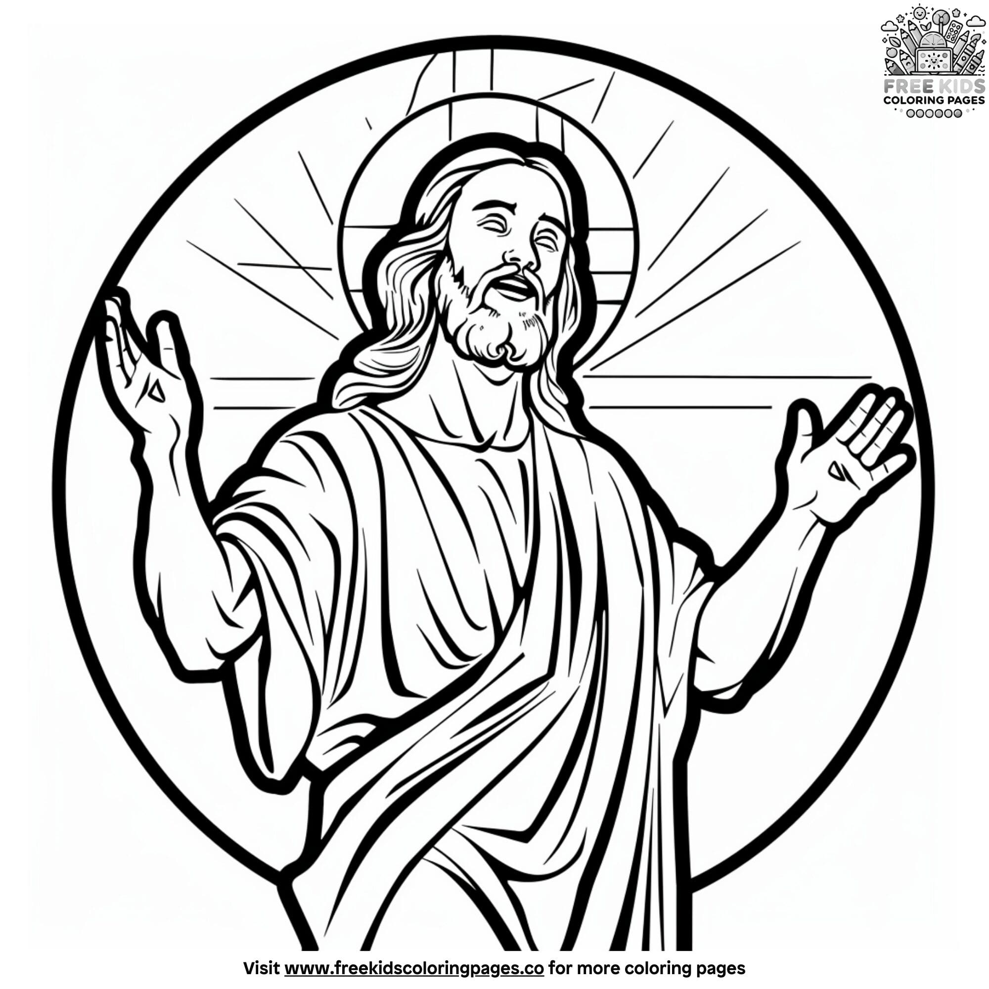 25+ Inspiring Jesus Coloring Pages To Educate Your Kids