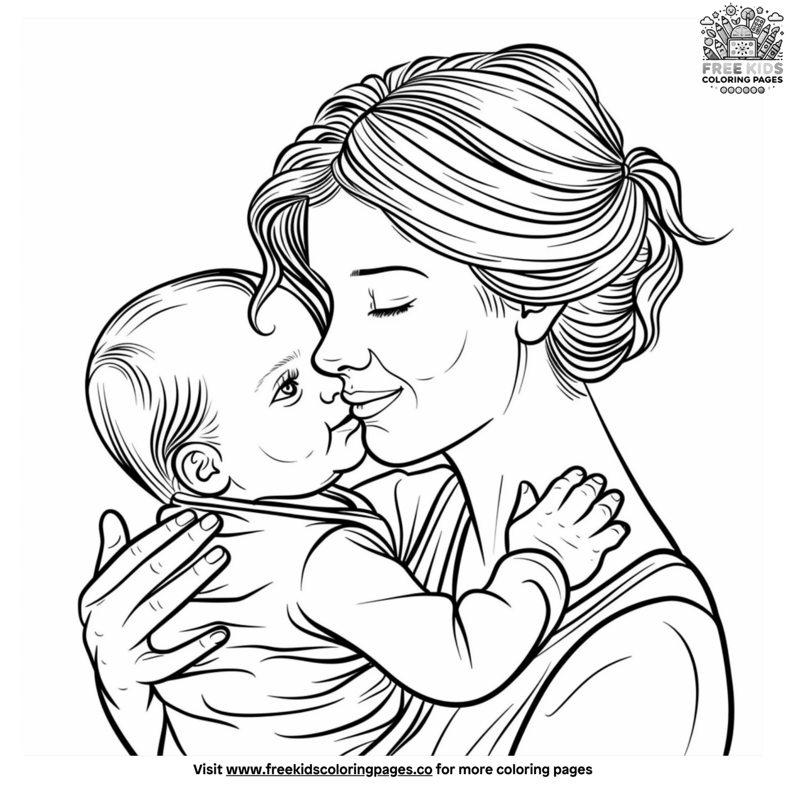 25+ Adorable Baby Coloring Pages: Fun And Educational For Kids